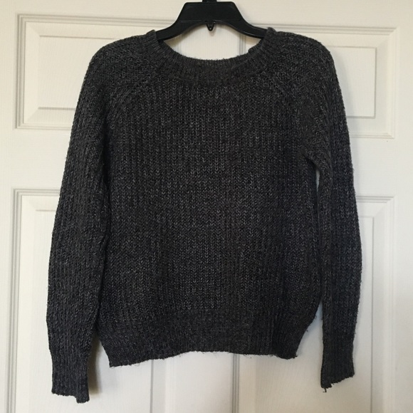 Wet Seal | Sweaters | Wetseal Dark Grey Sweater | Poshmark